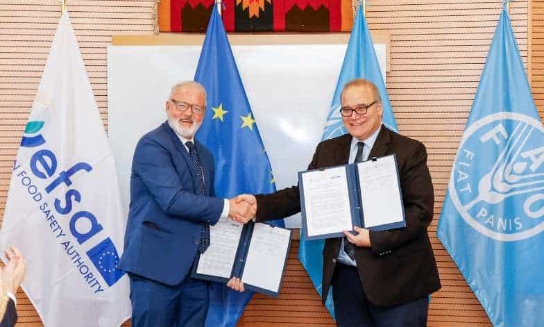 FAO and EFSA Sign New MoU to Strengthen Global Food Safety